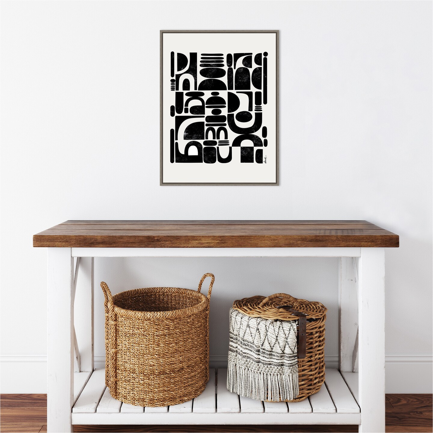 Fragmented by Ishita Banerjee Canvas Wall Art Print Framed | Canvas Art ...