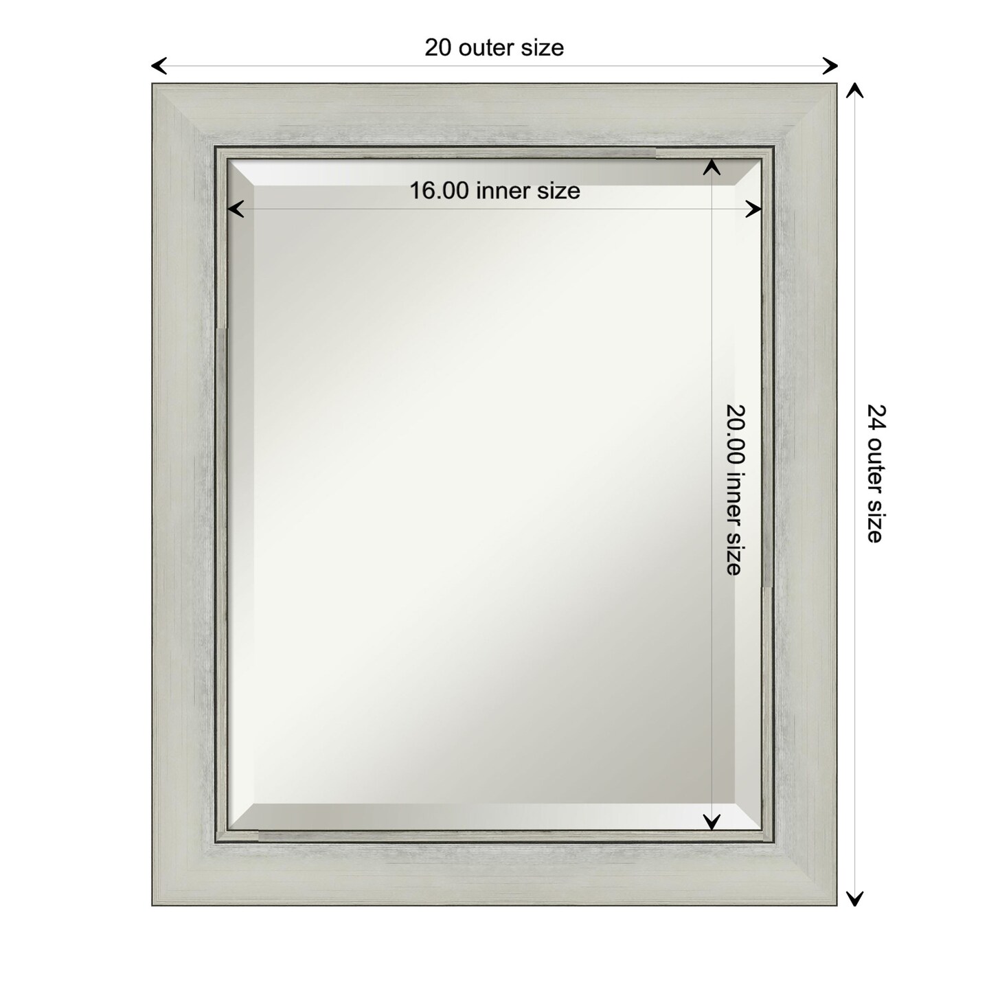 Beveled Bathroom Wall Mirror, Flair Frame | Michaels