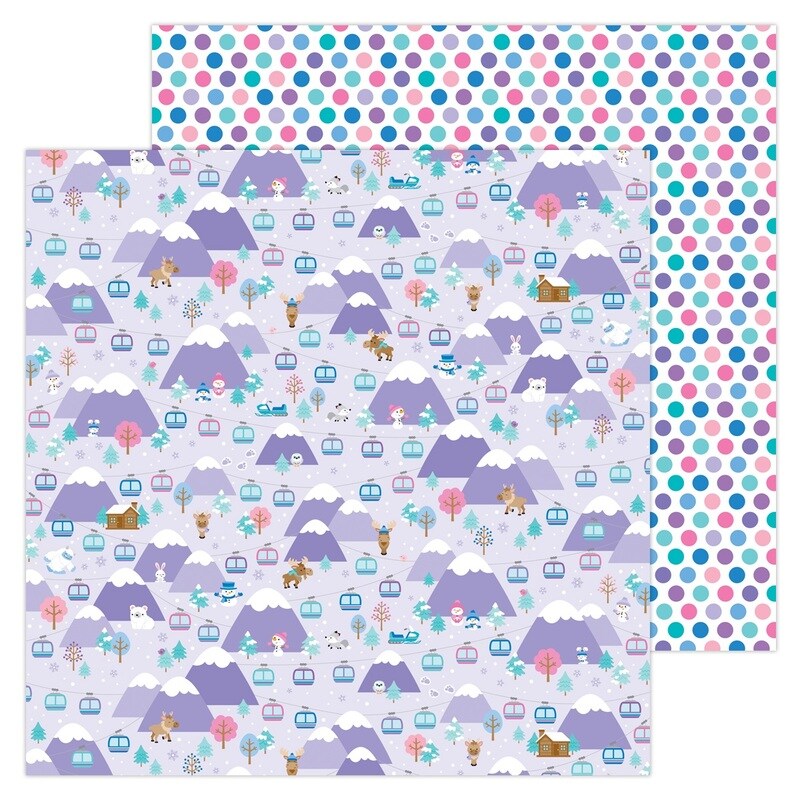 Hit The Slopes Paper - Winter Wonderland - Doodlebug | Michaels