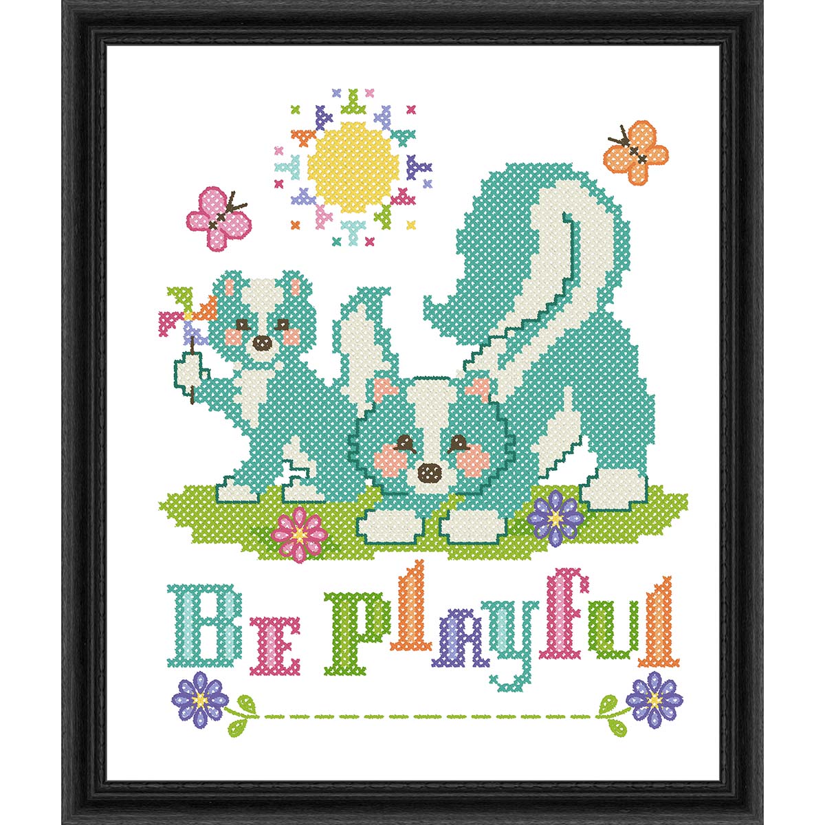 Baby by Herrschners Be Playful Stamped Cross-Stitch Kit | Cross Stitch ...