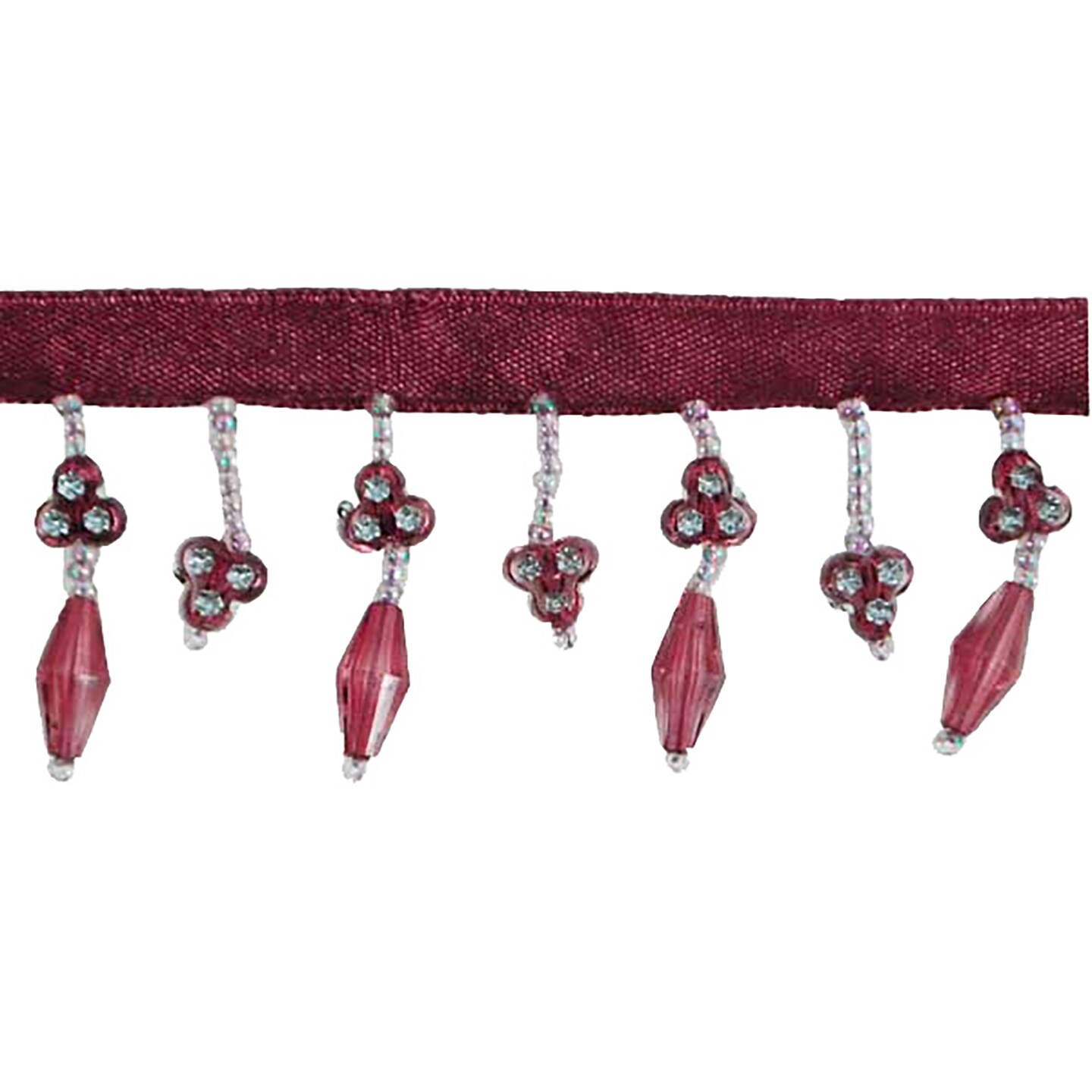 5 yards of Faux Rhinestone Beaded Fringe Trim | Michaels