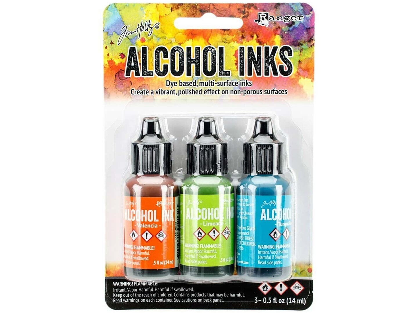 Ranger Tim Holtz Alcohol Ink Set - Spring Break 3 pc. | Michaels