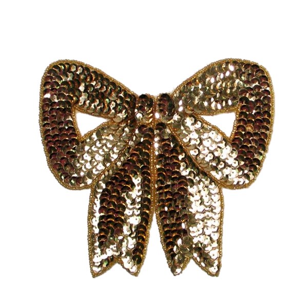 6" x 5 1/2" Bow Sequin Applique/Patch | Michaels