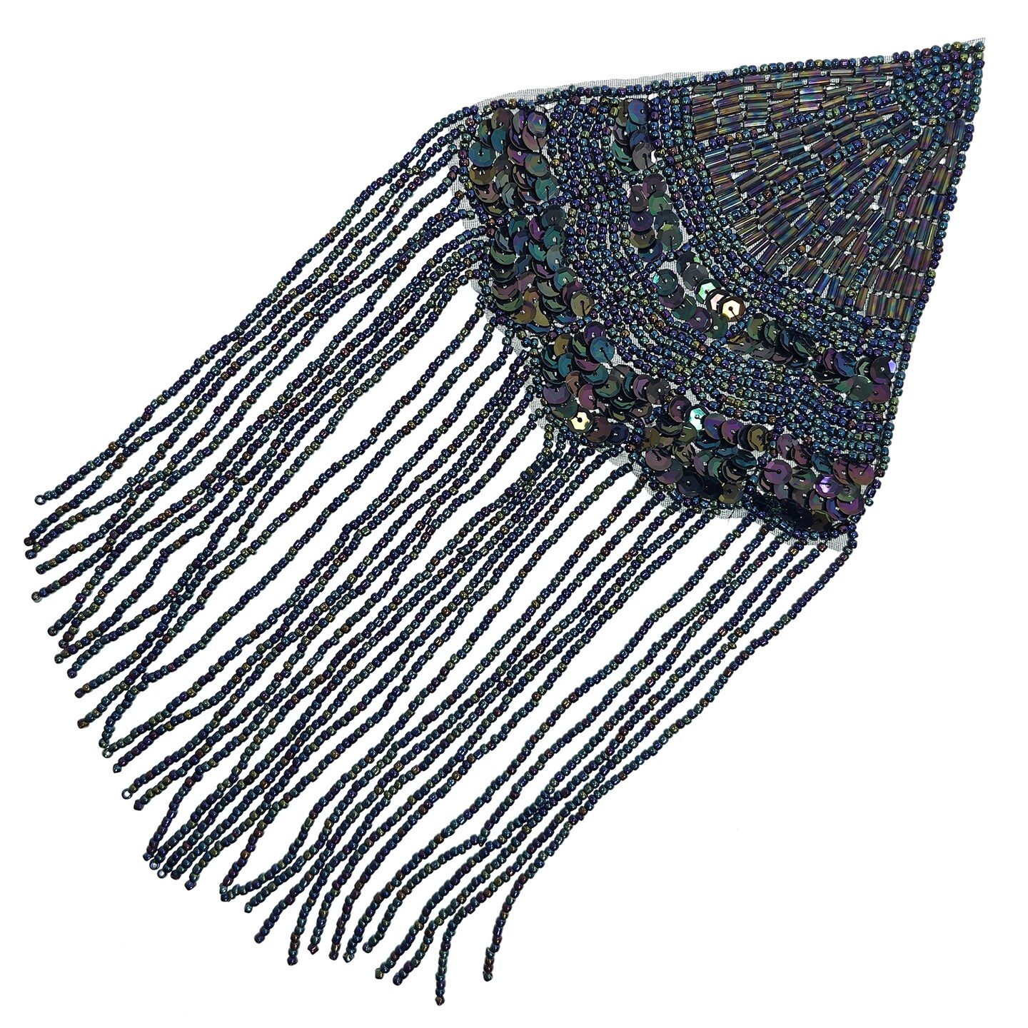 Triangle With Fringe Applique/Patch | Michaels