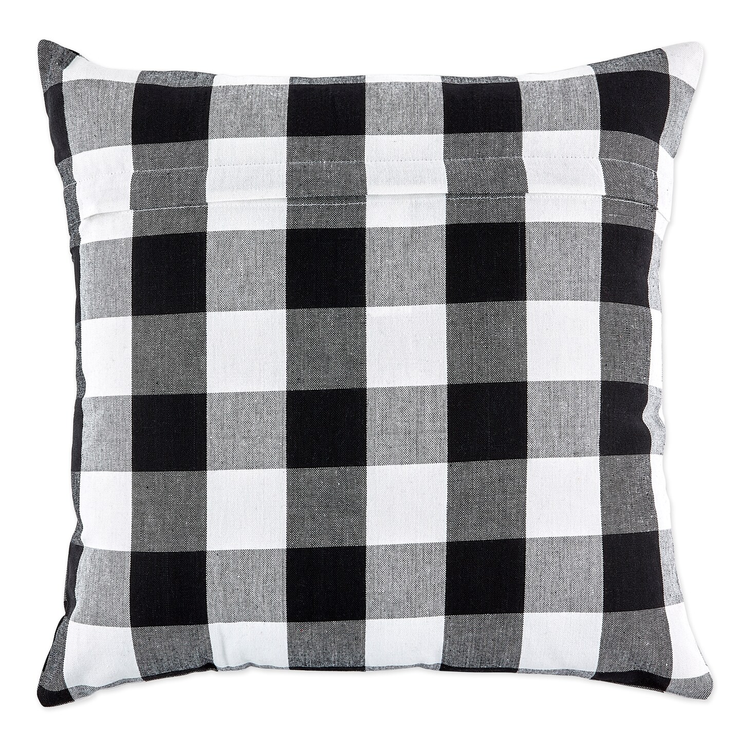 DII Black/White Buffalo Check Pillow Cover 20x20 Set/2 | Michaels