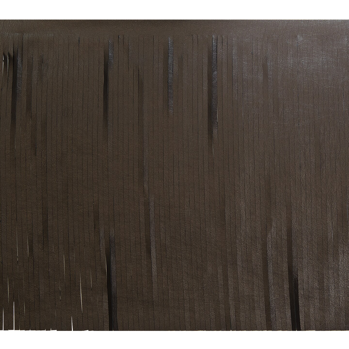 5 Yards of 12" Glossy Finish Vegan Leather Fringe Trim | Michaels