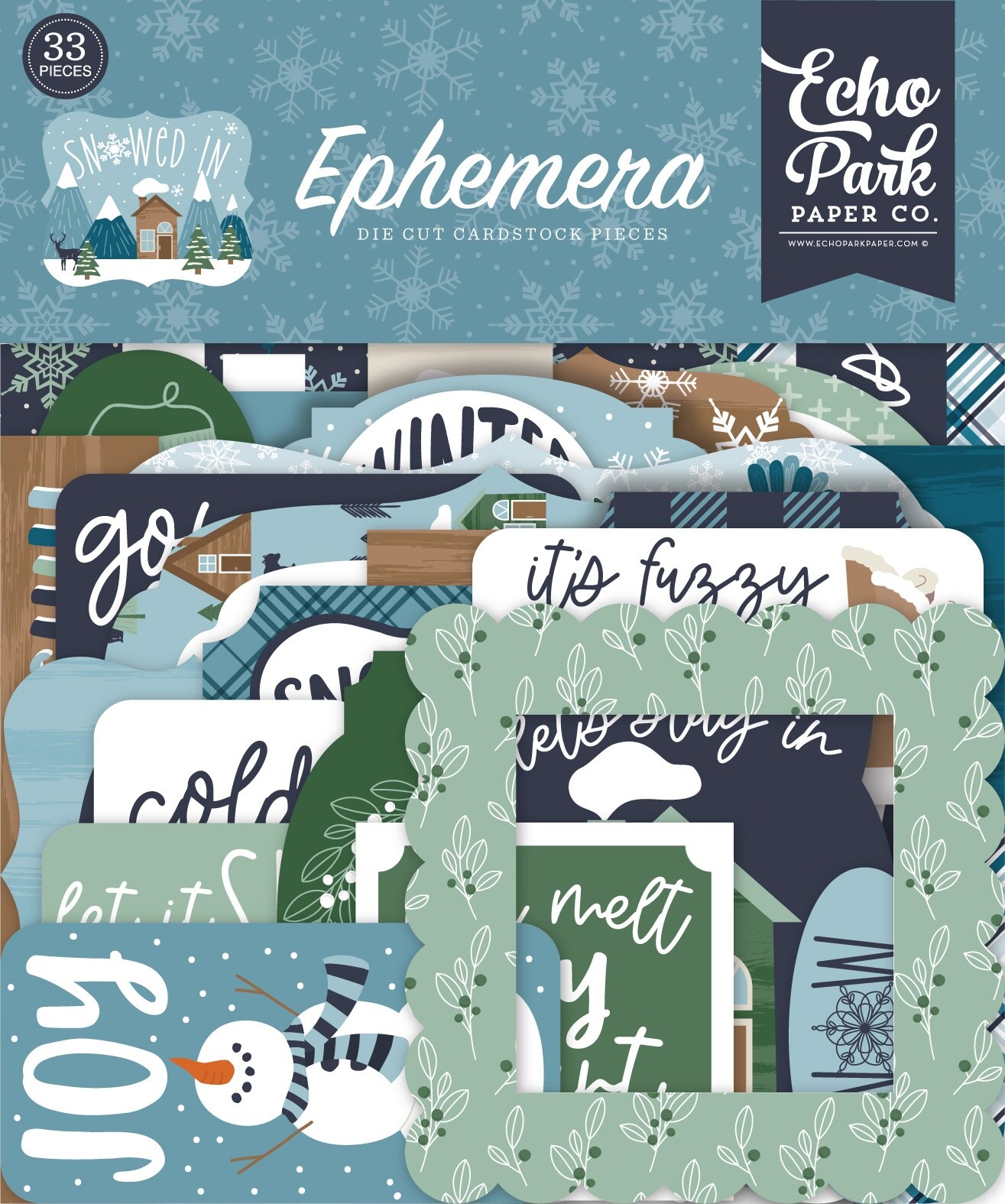 Echo Park Cardstock Ephemera 33/Pkg-Icons, Snowed In | Decorations ... Echo Park Cardstock Ephemera 33/Pkg-Icons, Snowed In | Decorations ...