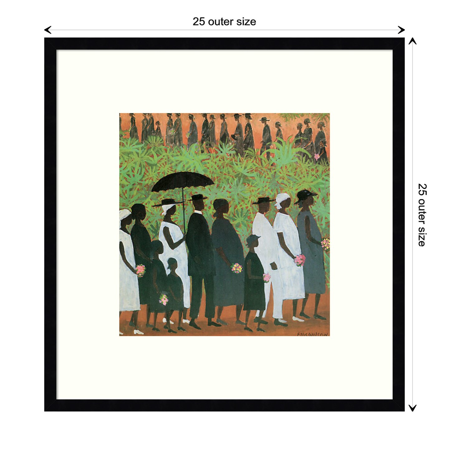 Procession By Ellis Wilson Wood Framed Wall Art Print Michaels Procession By Ellis Wilson Wood Framed Wall Art Print Michaels