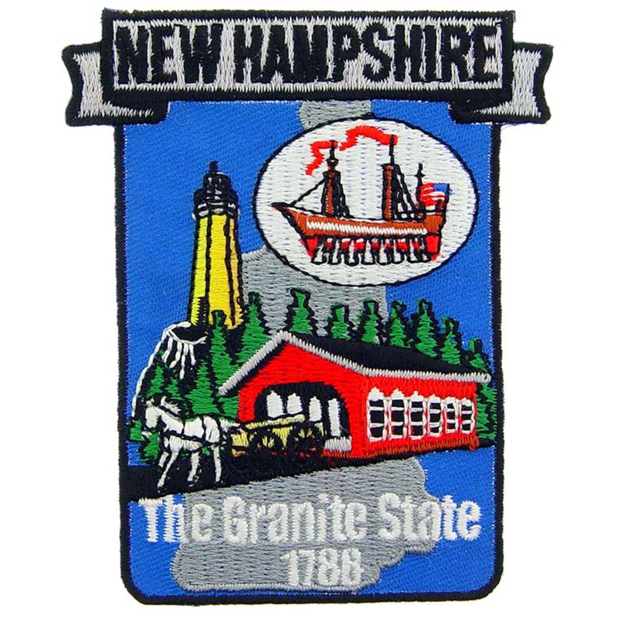New Hampshire State Map Patch 3" | Michaels