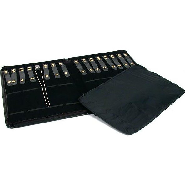 Black 16 Necklace Chain Folder Jewelry Travel Showcase Display | Michaels