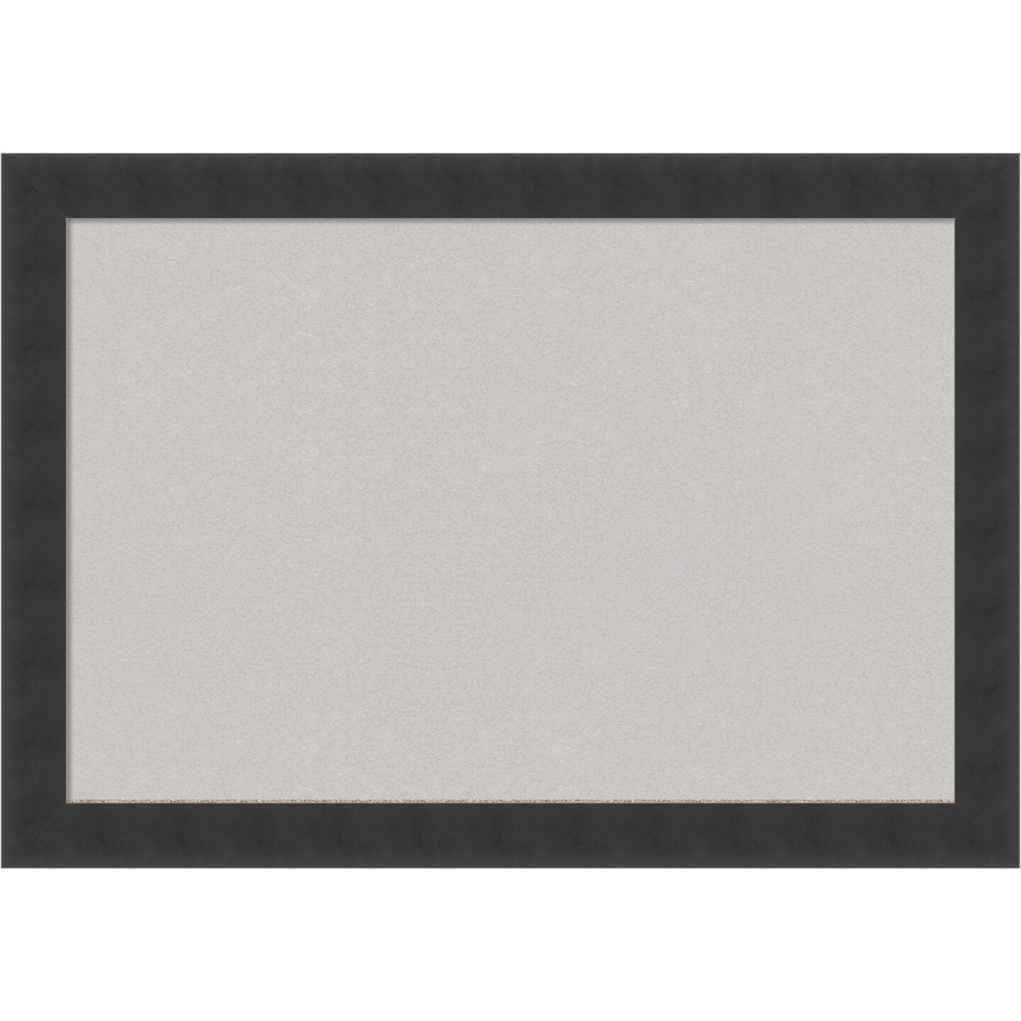 Cork Board, Mezzanotte Black Wood Frame - Bulletin Board, Organization ...
