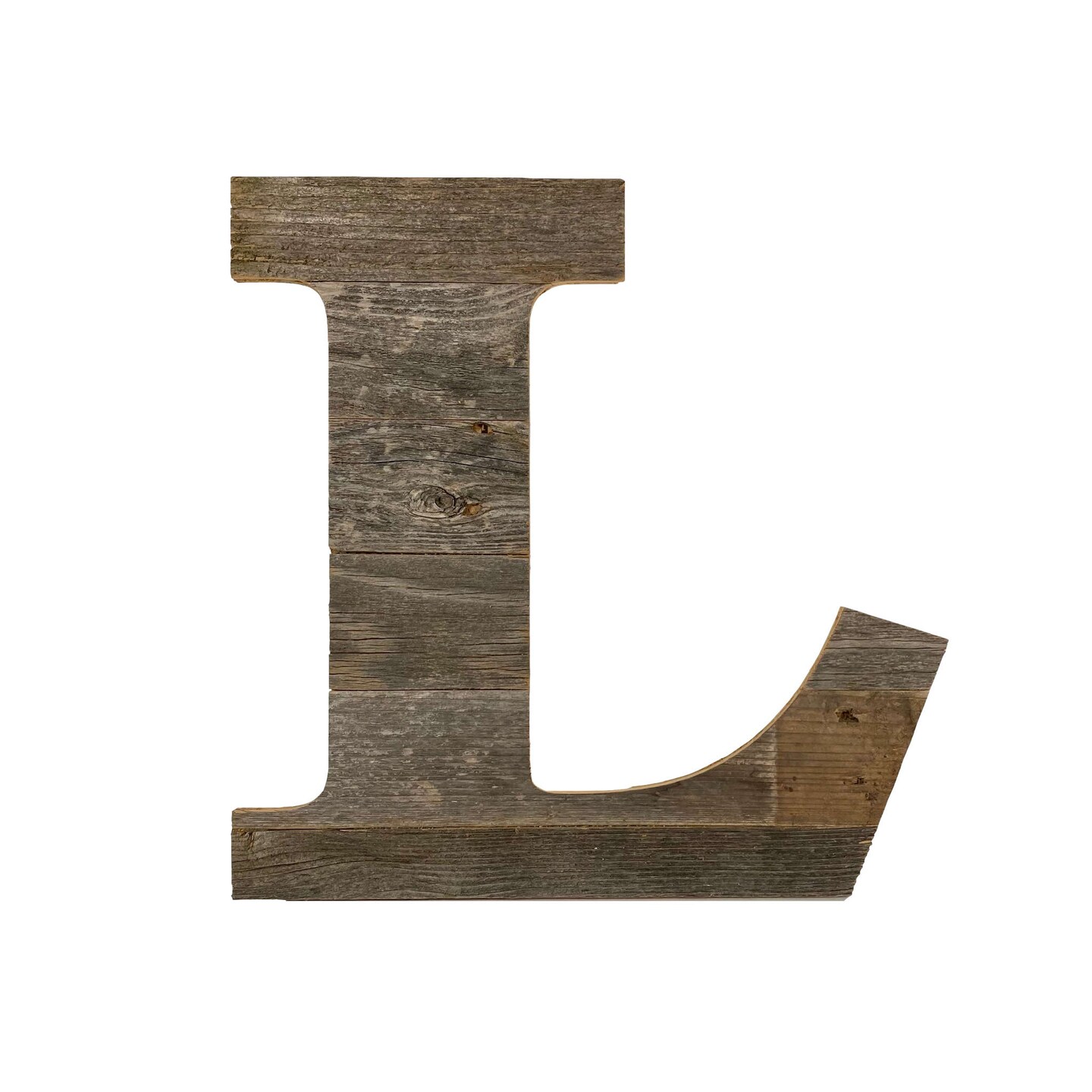 Rustic Farmhouse Large 16" Decorative Monogram Wood Letter | Michaels