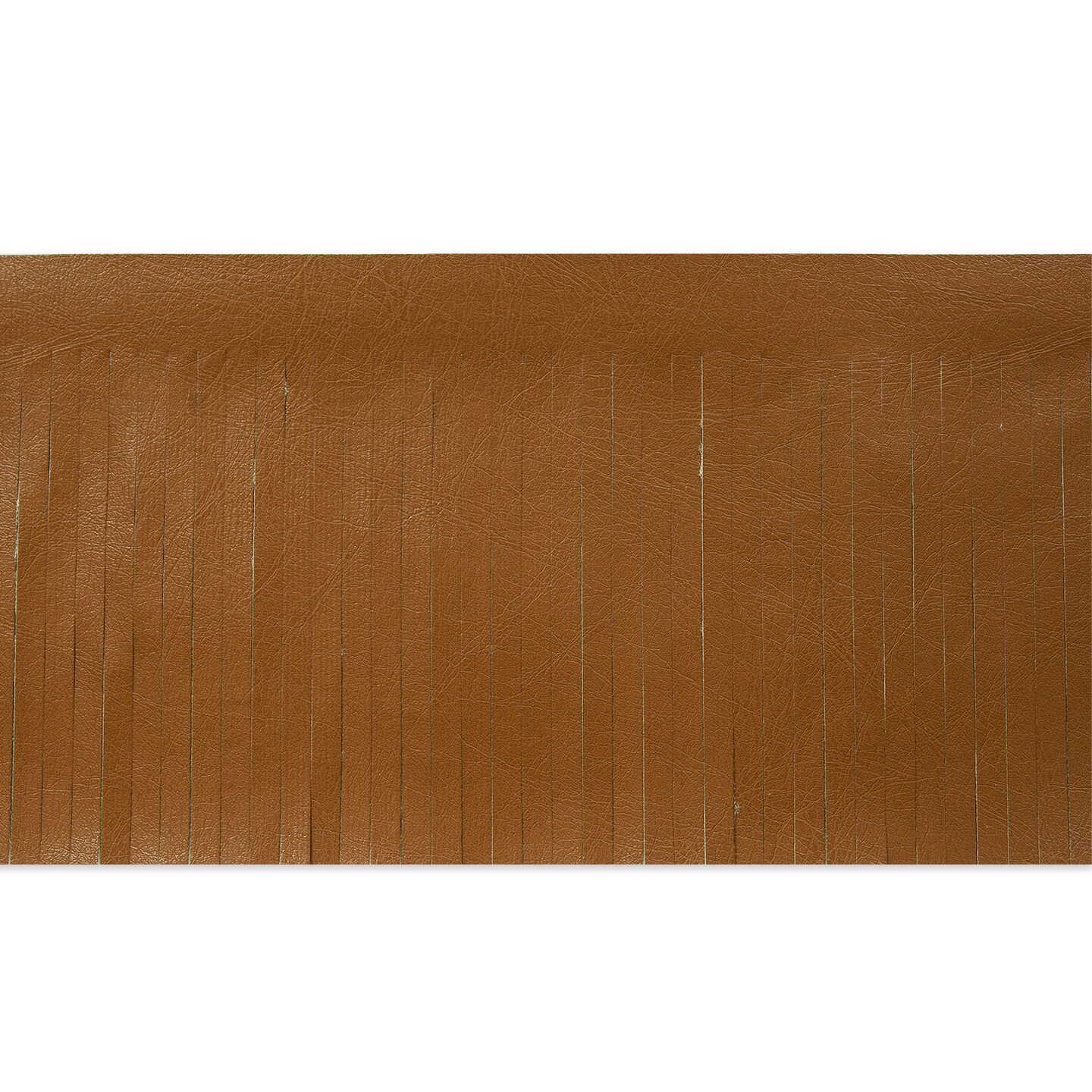 5 Yards of 4" Glossy Finish Vegan Leather Fringe Trim | Michaels