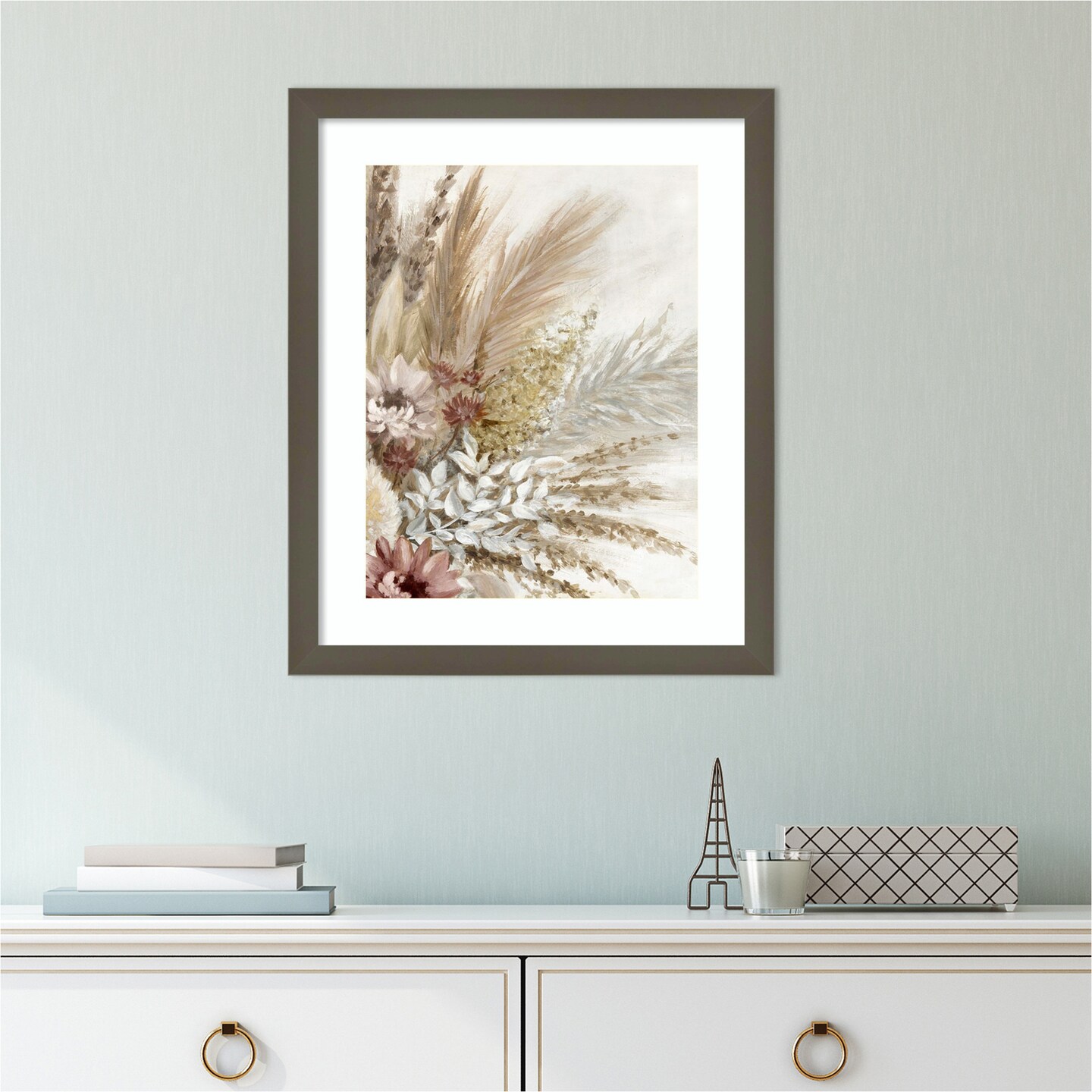 Send all your Love Bouquet II by Eva Watts Wood Framed Wall Art Print ...