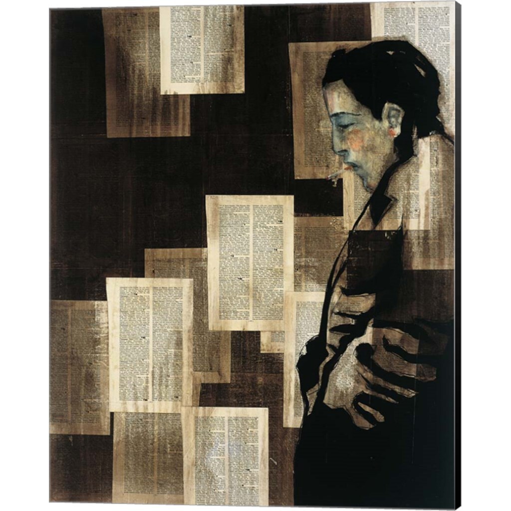 Mr. & Mrs. Hollywood by KC Haxton 12" x 15" Canvas Wall Art (Set of 2 ...