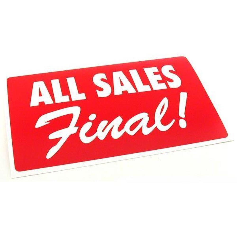 All Sales Final Display Sign Showcase Window Wall Unit | Michaels