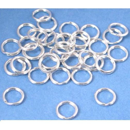 36 Round Split Rings Fishing Tackle Beading Parts 7mm | Michaels