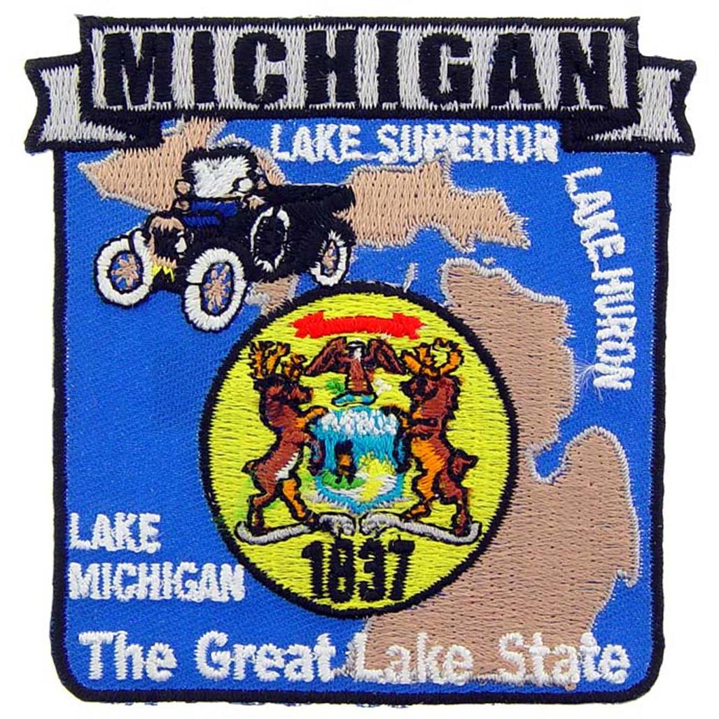 Michigan State Map Patch 3" | Michaels