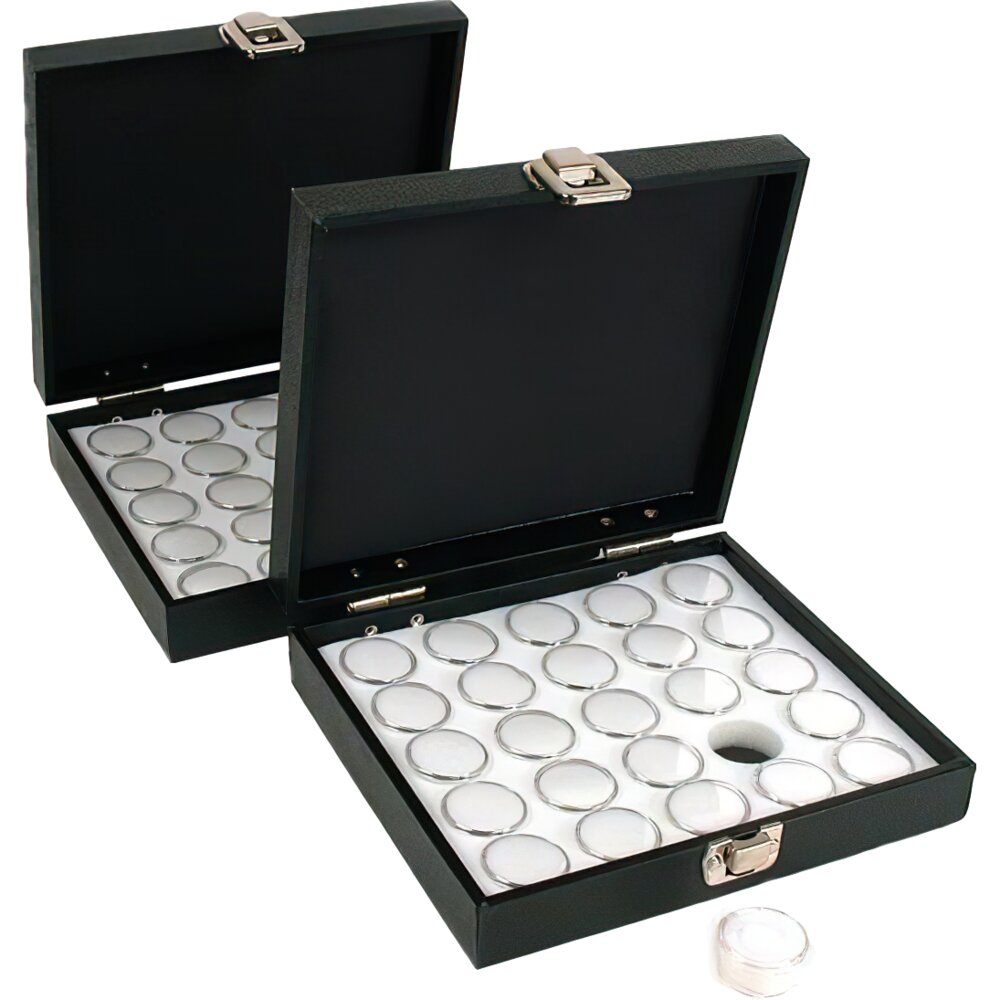 50 Gem Jars White Display Tray Gemstone Travel Case | Michaels