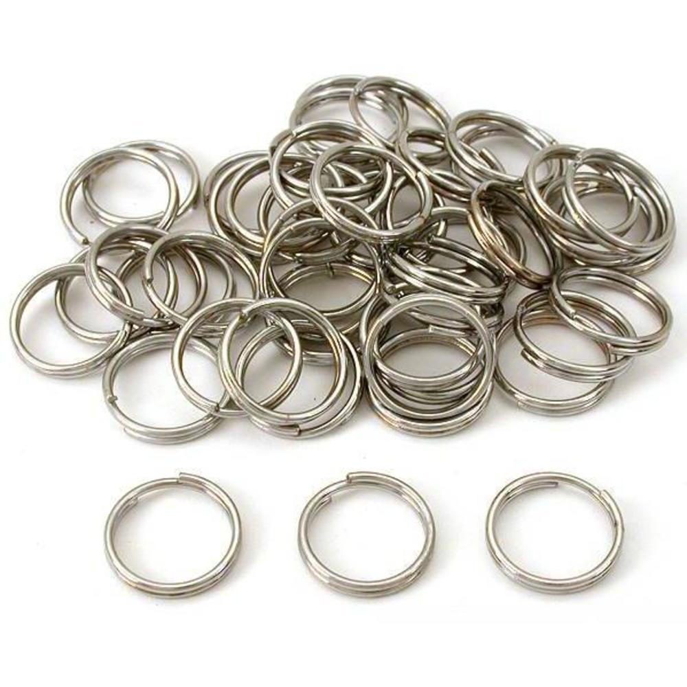 Split Rings Nickel Plated 20mm 50Pcs | Michaels