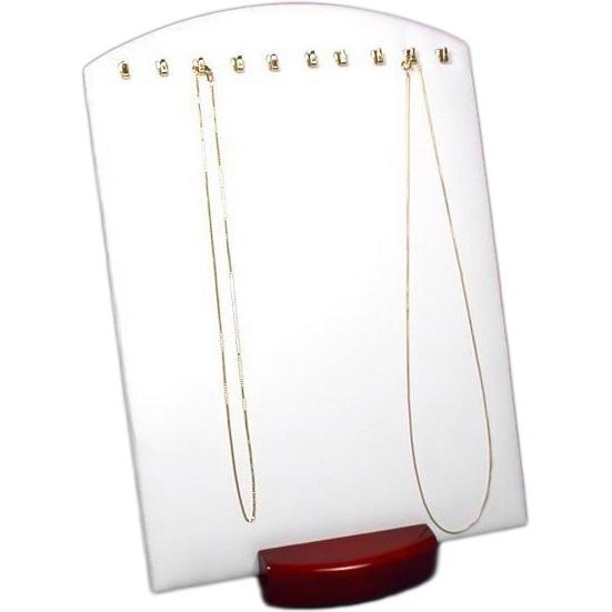 10 Chain Rosewood Necklace Pendant Jewelry Display Pad | Michaels