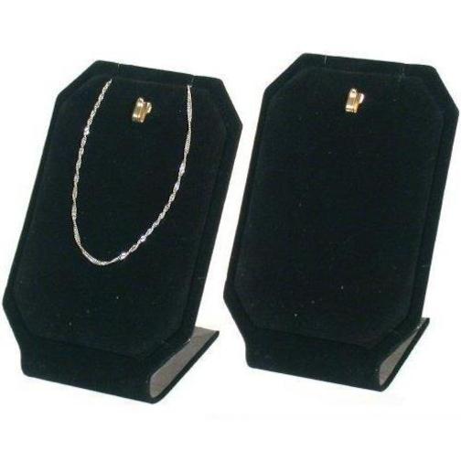2 Pendant Chain Display Stand Velvet Black | Michaels