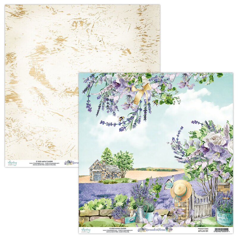 Paper 1 - Lavender Farm - Mintay Papers | Michaels