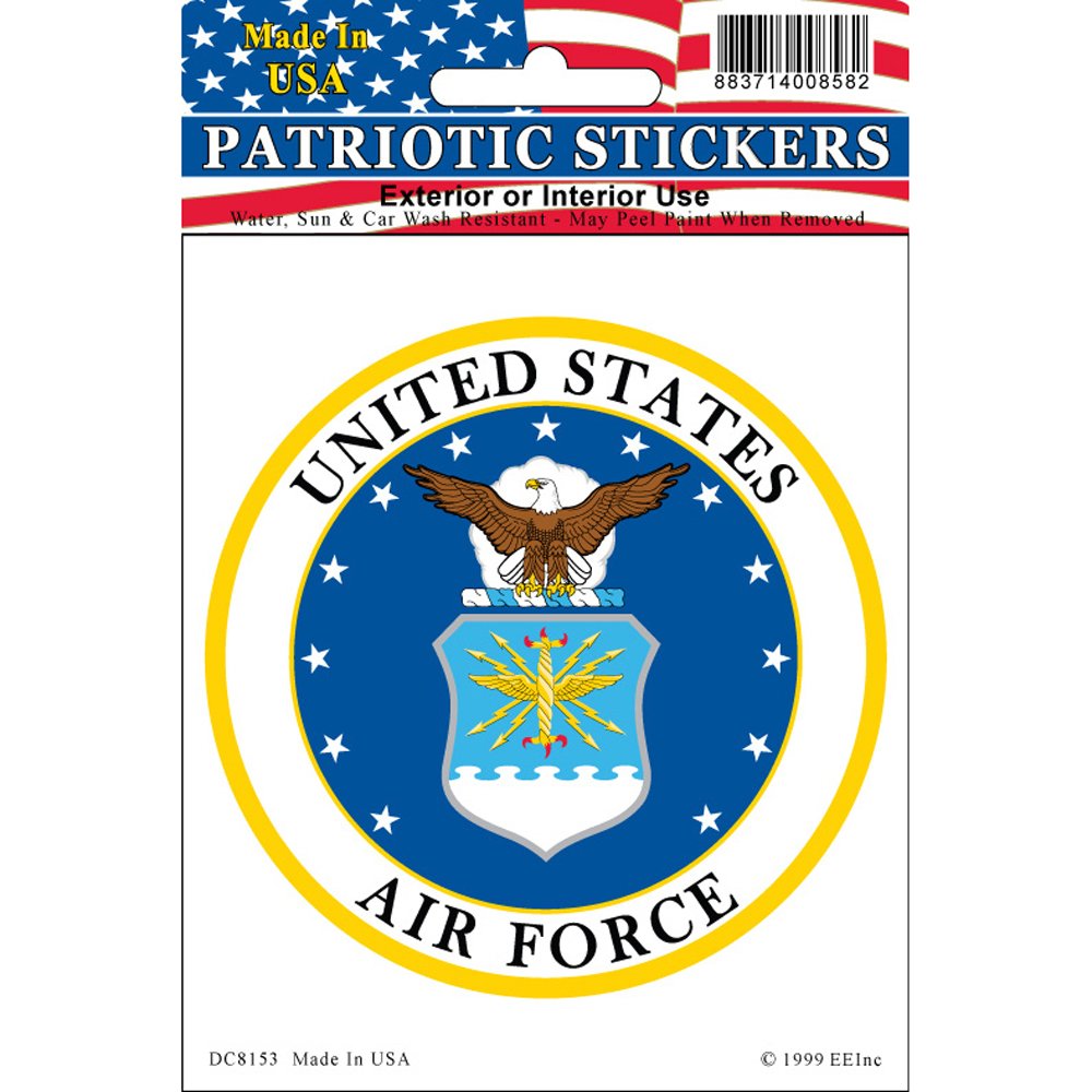 United States Air Force Sticker 3-1/4"X3-1/2" | Michaels