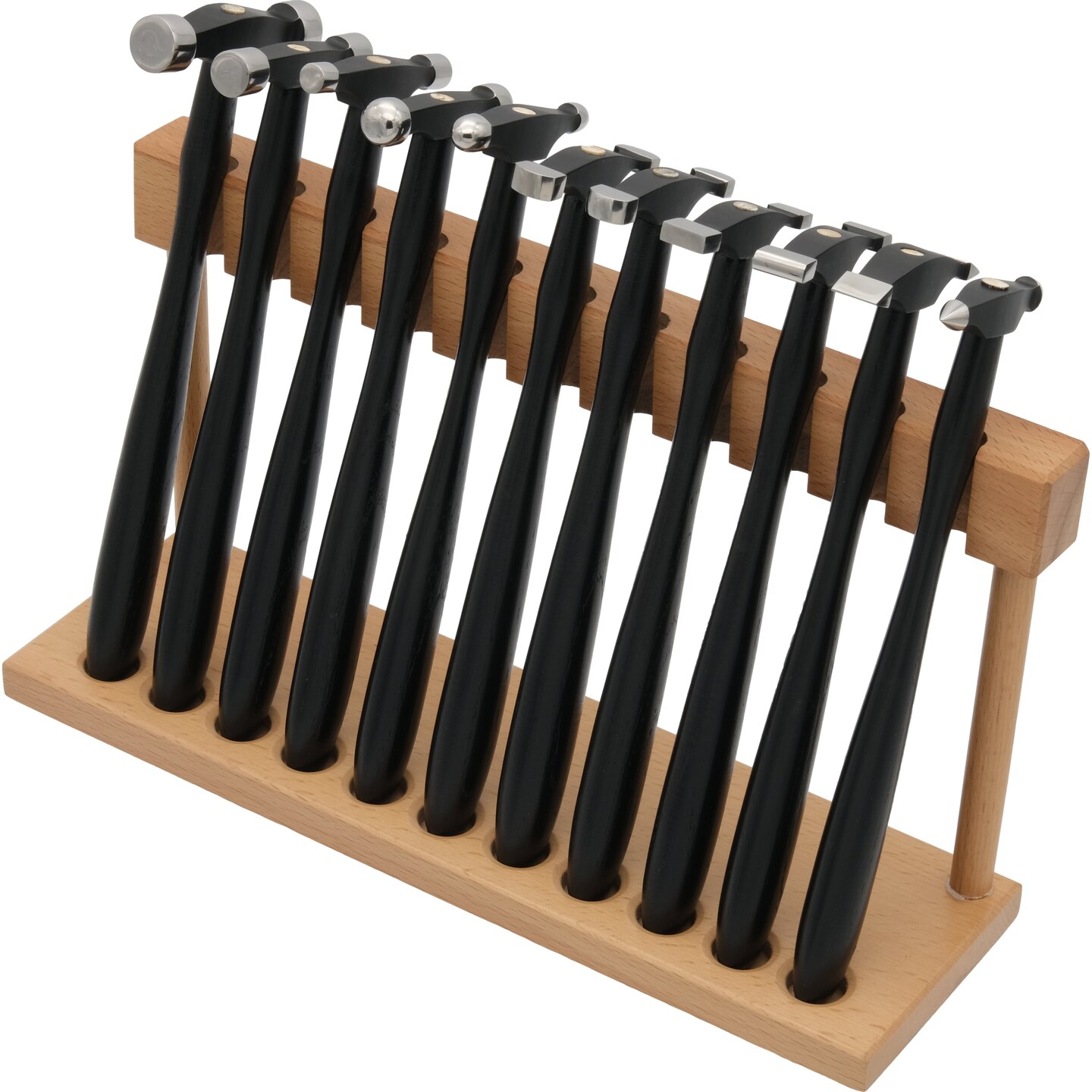 Set of 11 Jewelers Designer Forming Hammers for Gold and Silver with ...