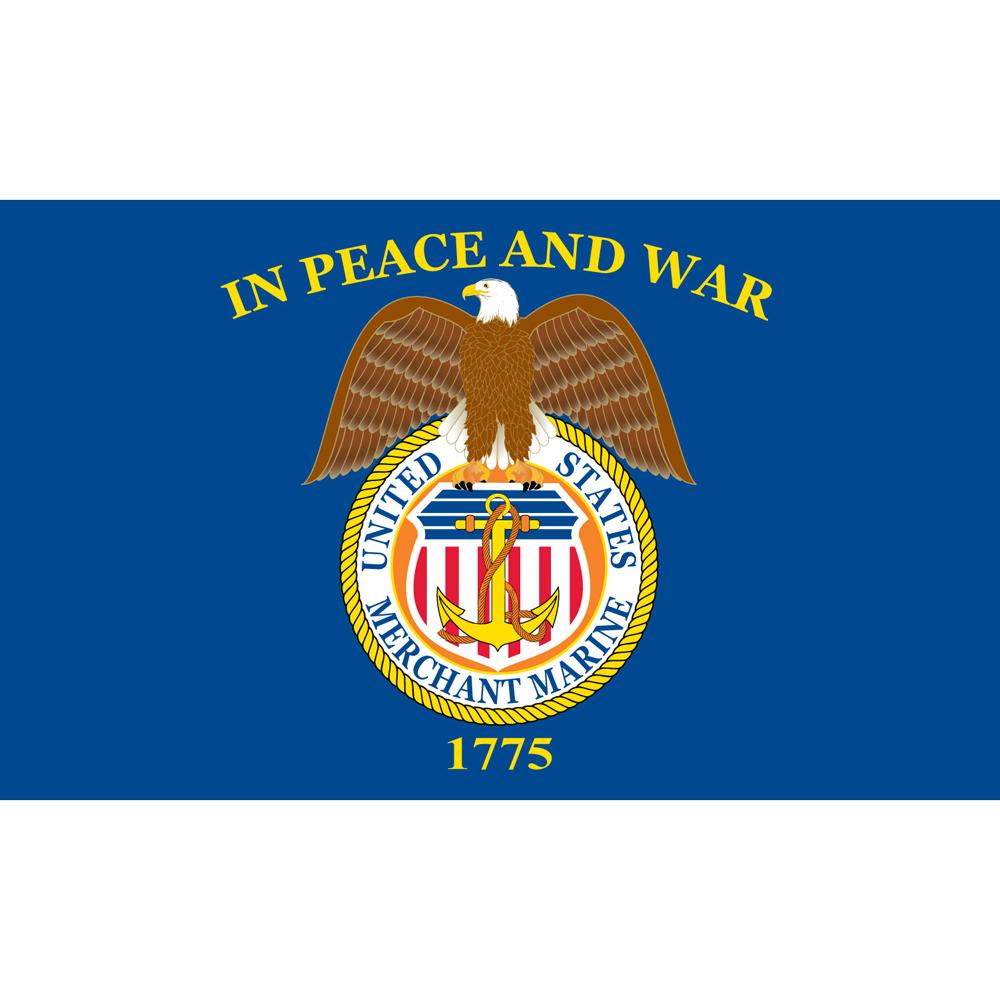 Merchant Marine Flag Poly 3Ft X 5Ft | Michaels