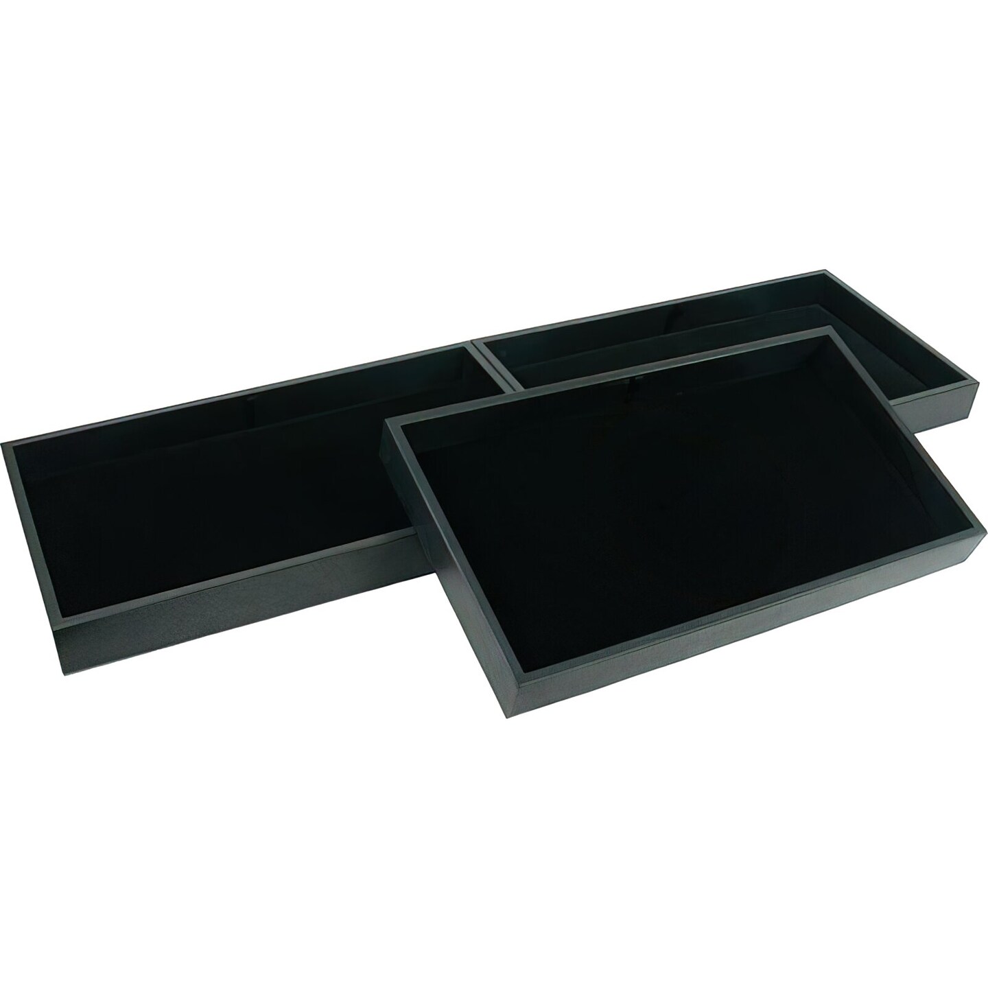 3 Velvet Chain Jewelry Pad Showcase Display Tray | Michaels