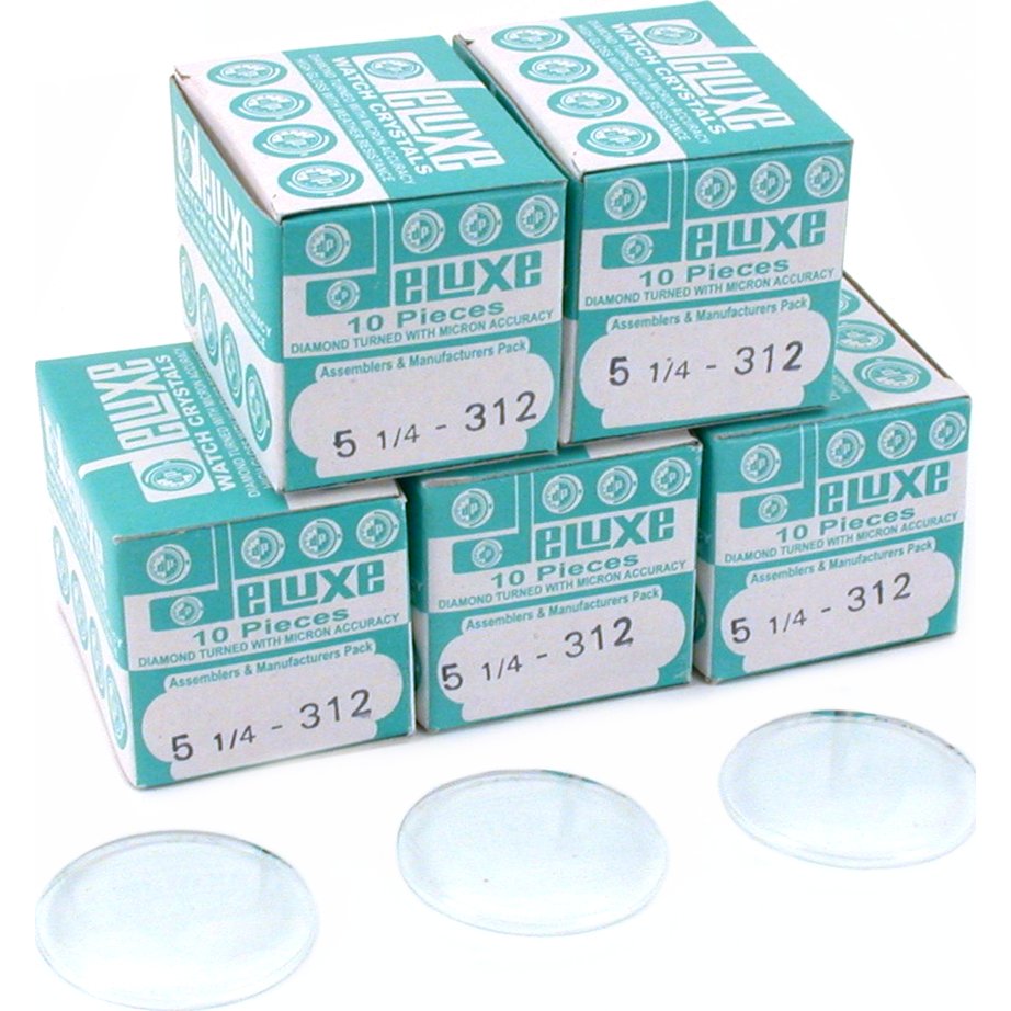 50 Plastic Watch Crystals Watchmakers Dome Parts 31.2mm | Michaels