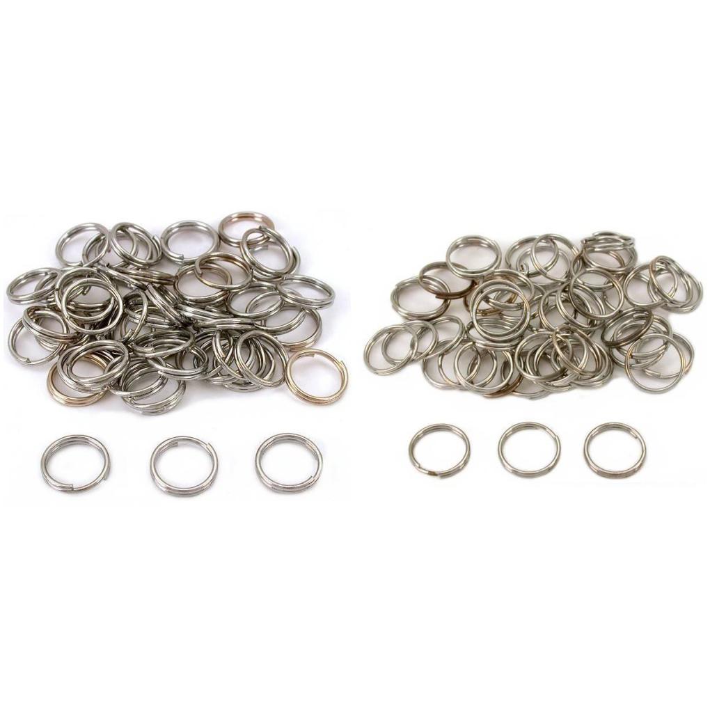 Nickel Plated Split Rings 12mm & 16mm Kit 100 Pcs | Michaels