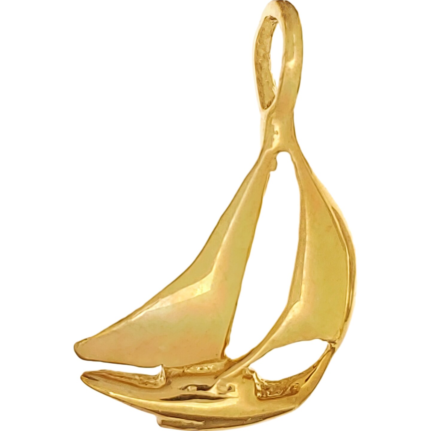 Sailboat Charm 14k Gold 19mm | Michaels
