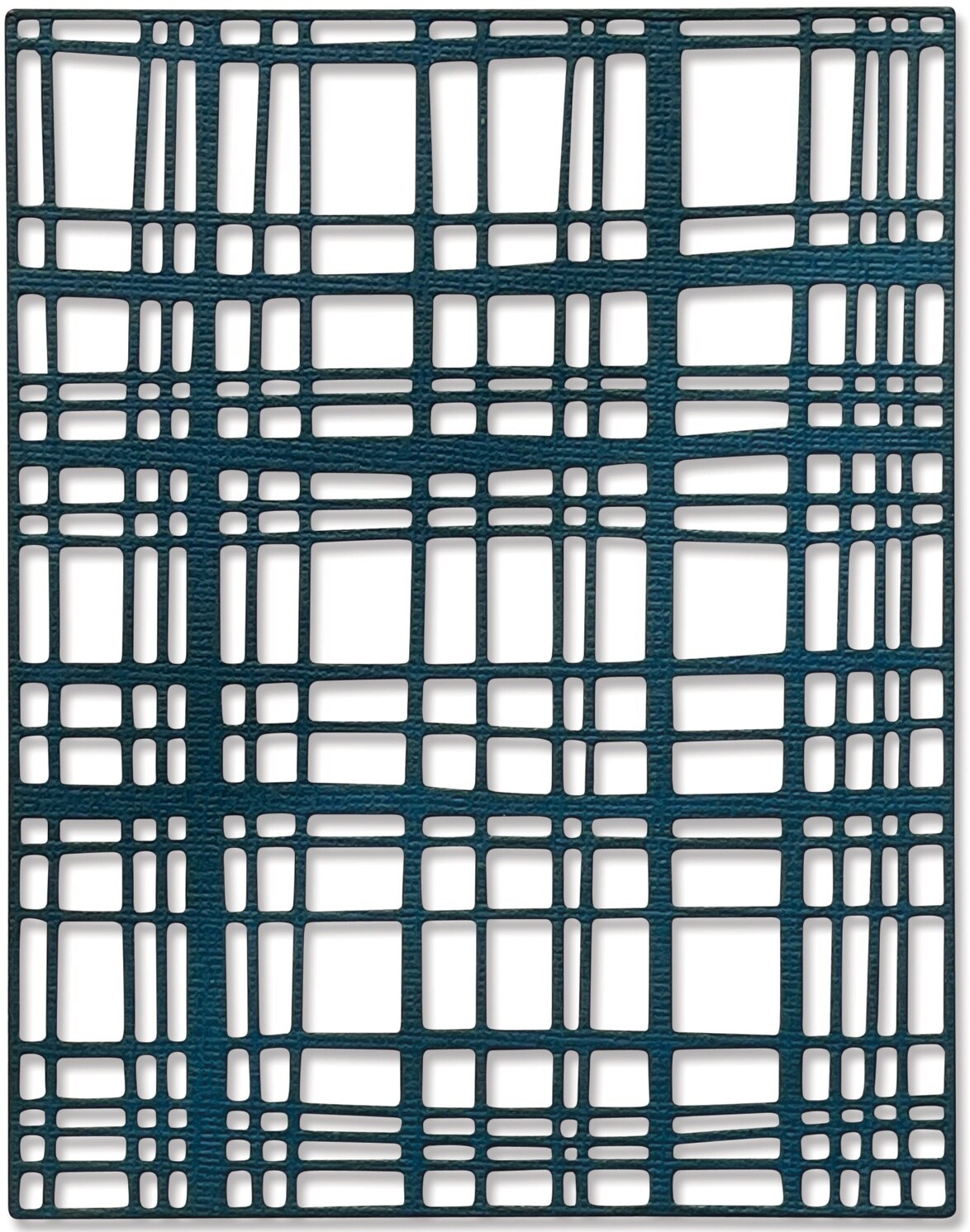 Sizzix Thinlits Die By Tim Holtz-Simple Plaid | Die-Cuts & Ephemera ...