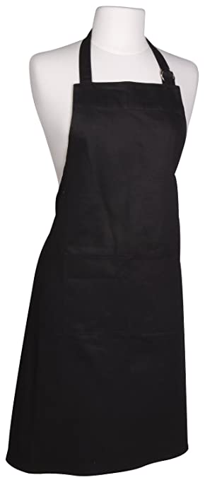 Now Designs Basic Cotton Kitchen Chef's Apron, Black | Michaels
