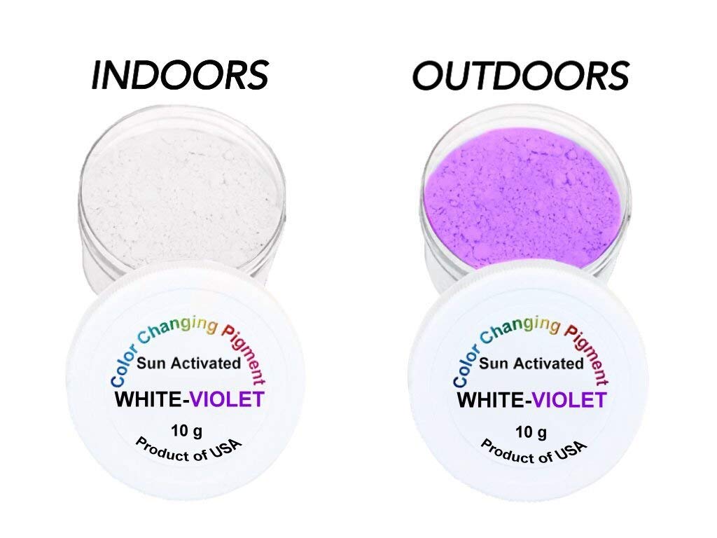 Photochromic Sun UV Activated Color Changing Powder Pigments for Resin ...