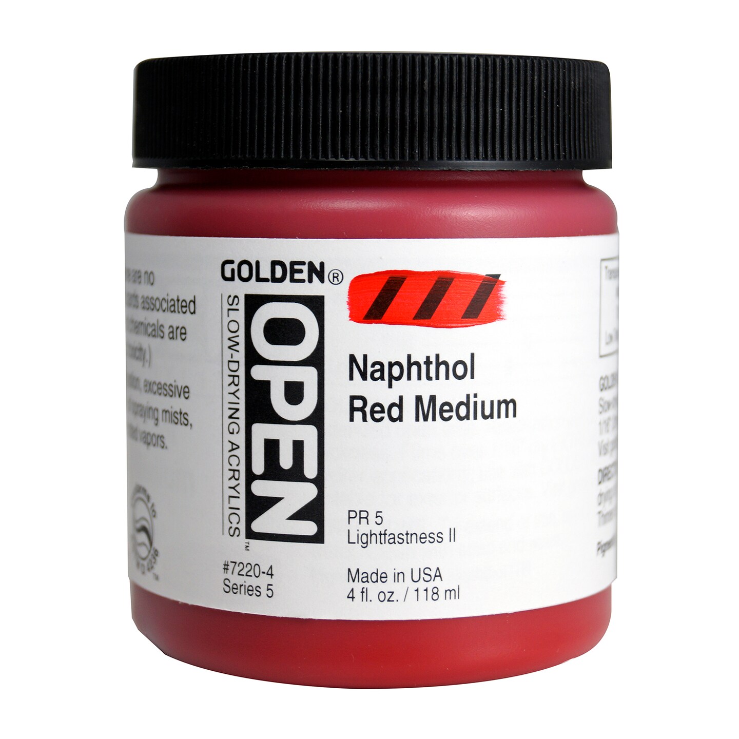 Golden OPEN Acrylic, 4 oz., Naphthol Red Medium | Accessories | Michaels