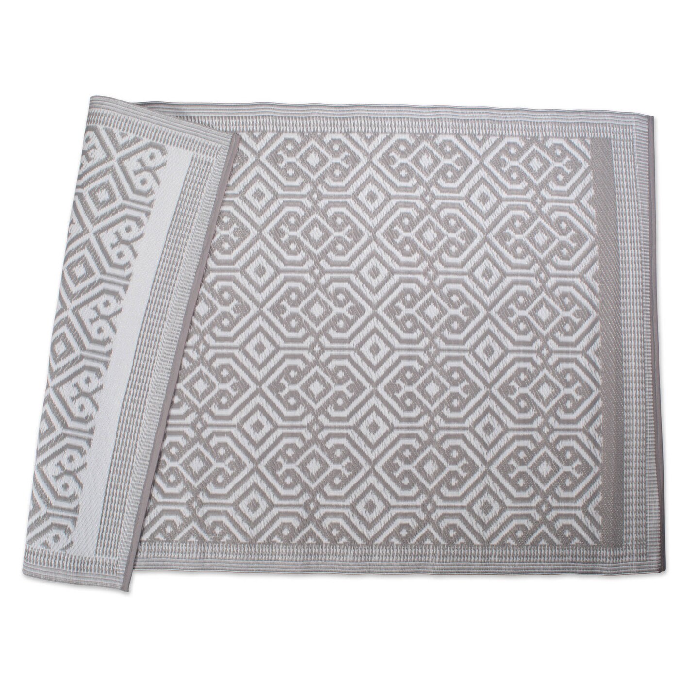 DII Gray Morrocan Outdoor Rug | Michaels