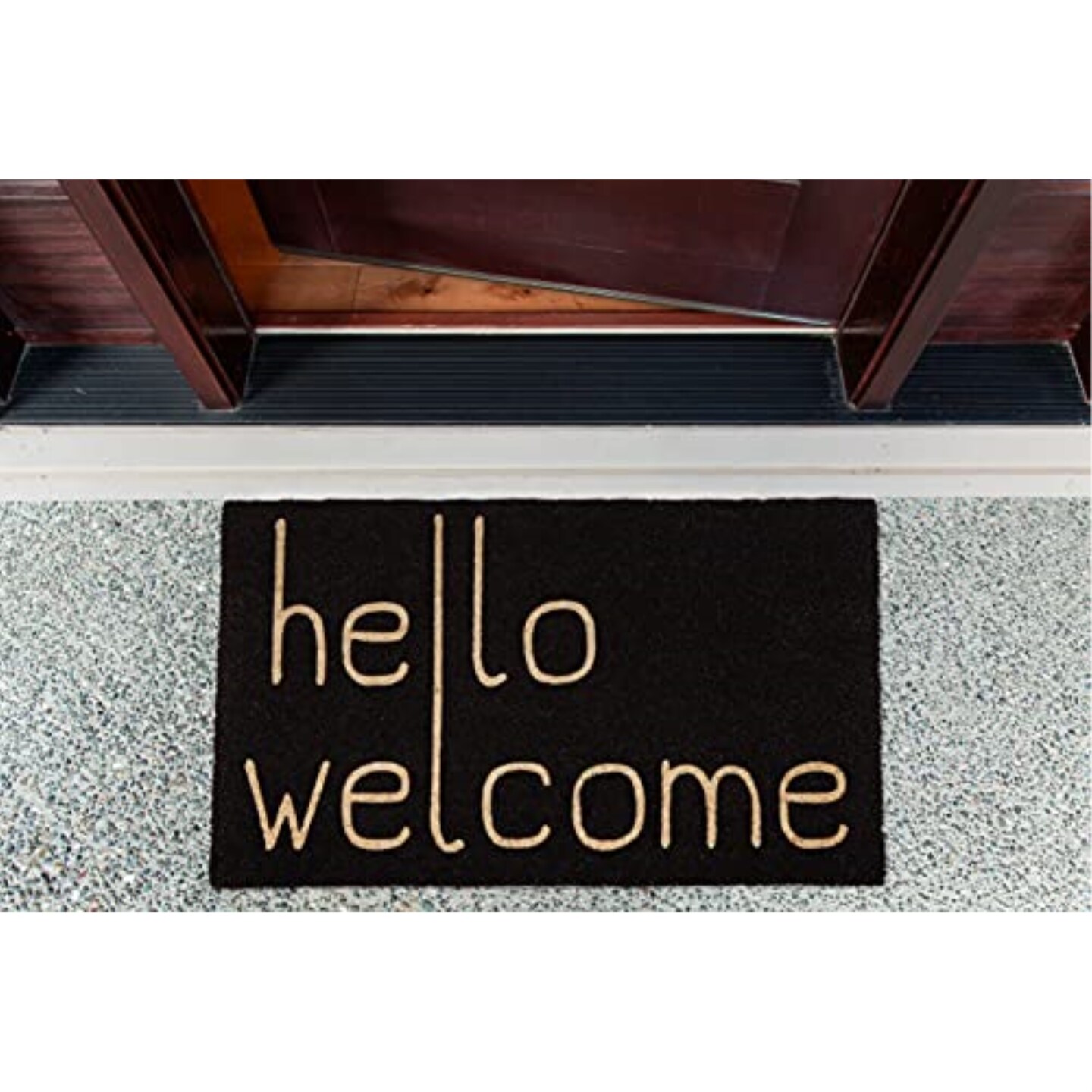 DII "Hello Welcome" Doormat | Michaels