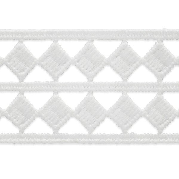 5 yards of Two Row Diamond Border Lace Trim | Michaels