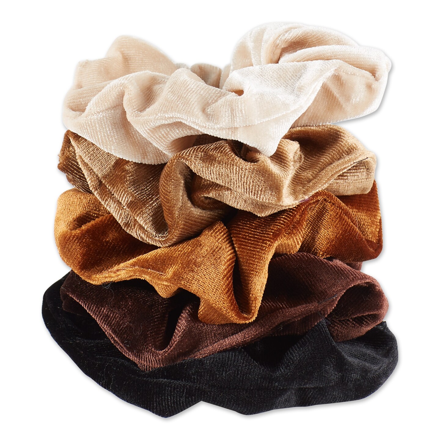 Hadley Wren Velvet Scrunchie Set, Chai | Michaels