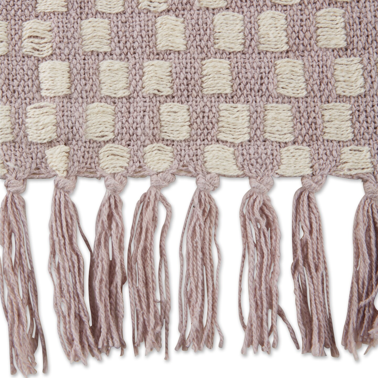 DII Dusty Lilac Urban Check Throw | Michaels