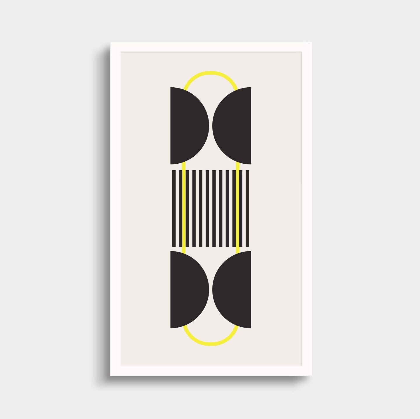 Geo Struct Japandi Art Print Abstract Art Print Wrapping Paper Michaels