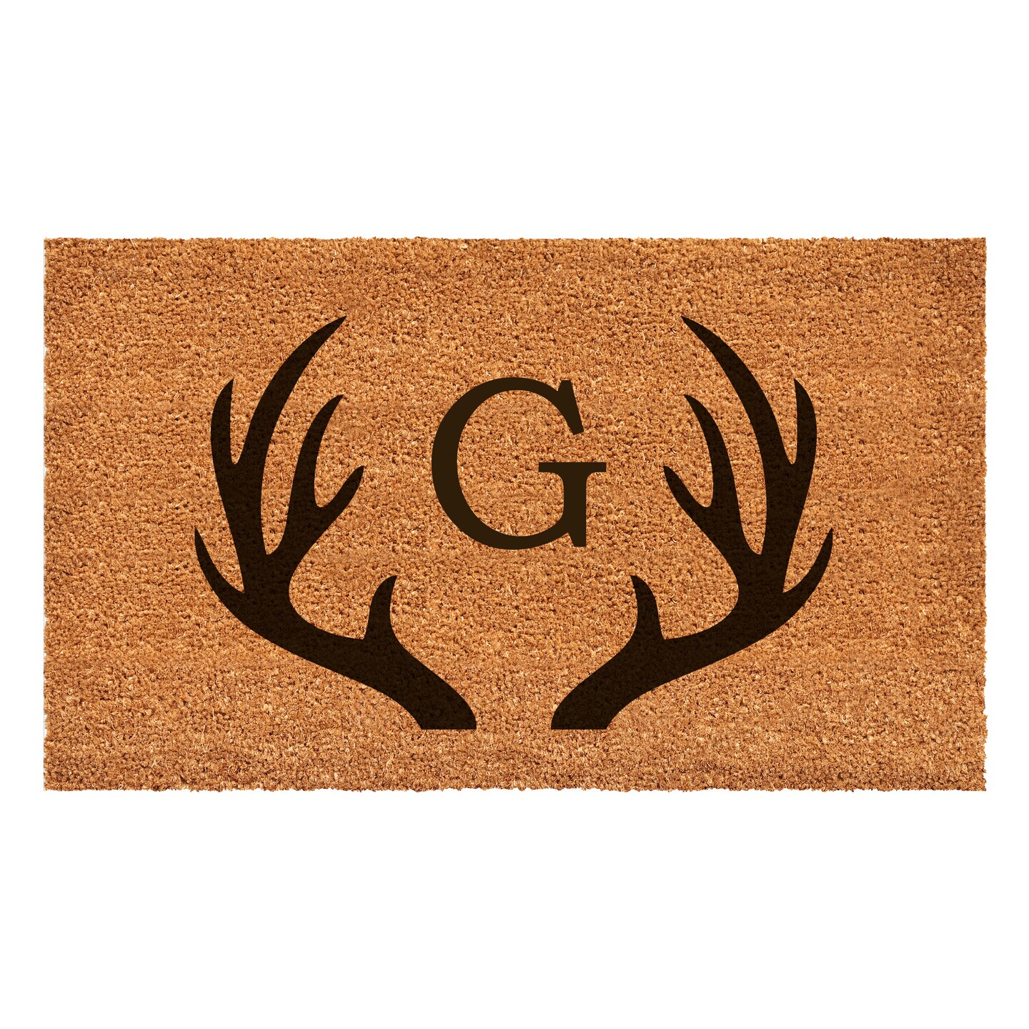 Antler Monogram Doormat | Michaels