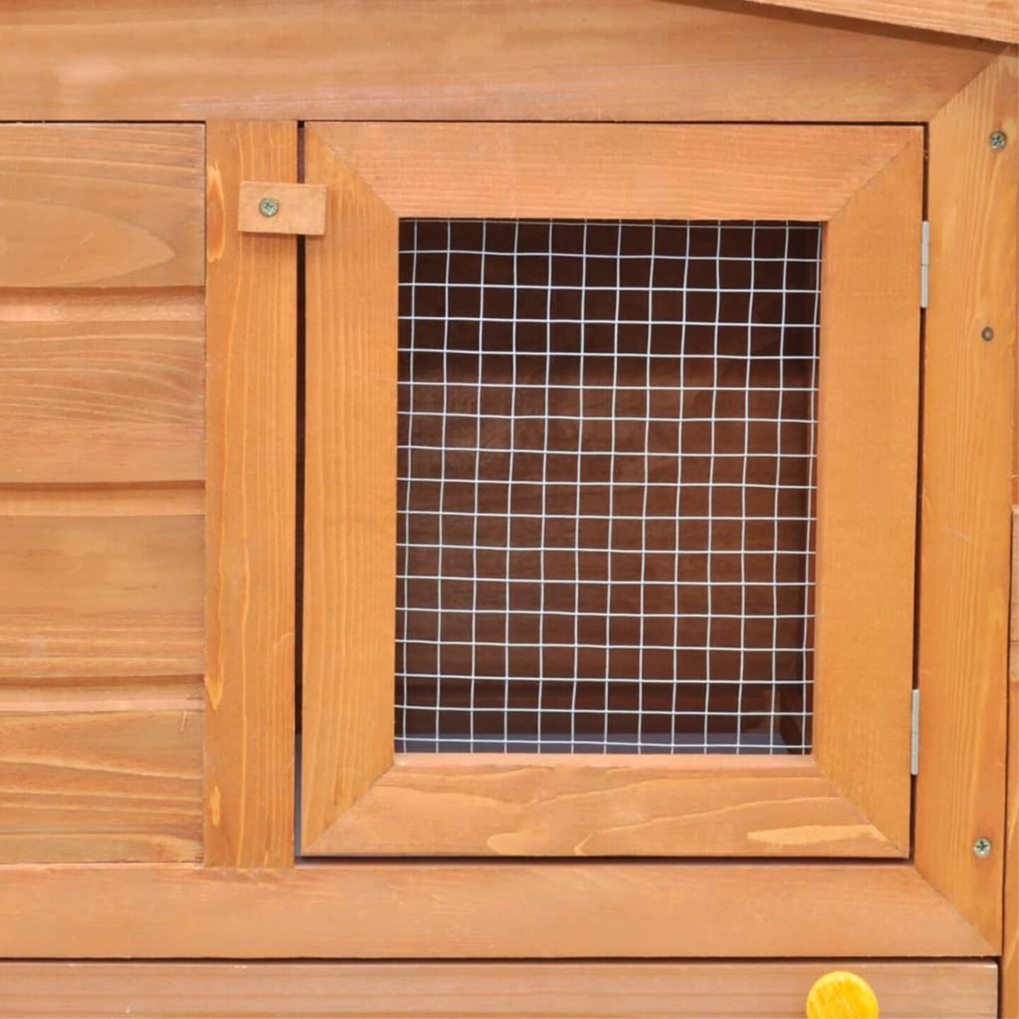Large Rabbit Hutch Small Animal House Pet Cage with 2 Runs Wood ...