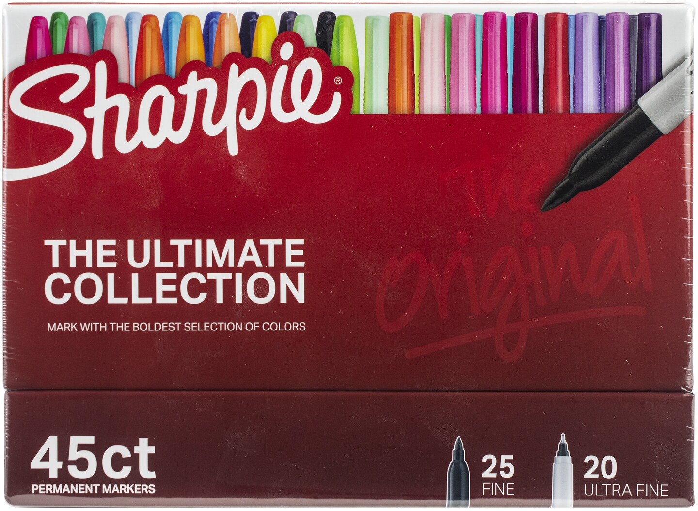 Sharpie Ulitmate Pack Markers 45/Pkg-Cosmic, Assorted Colors & Tips ...