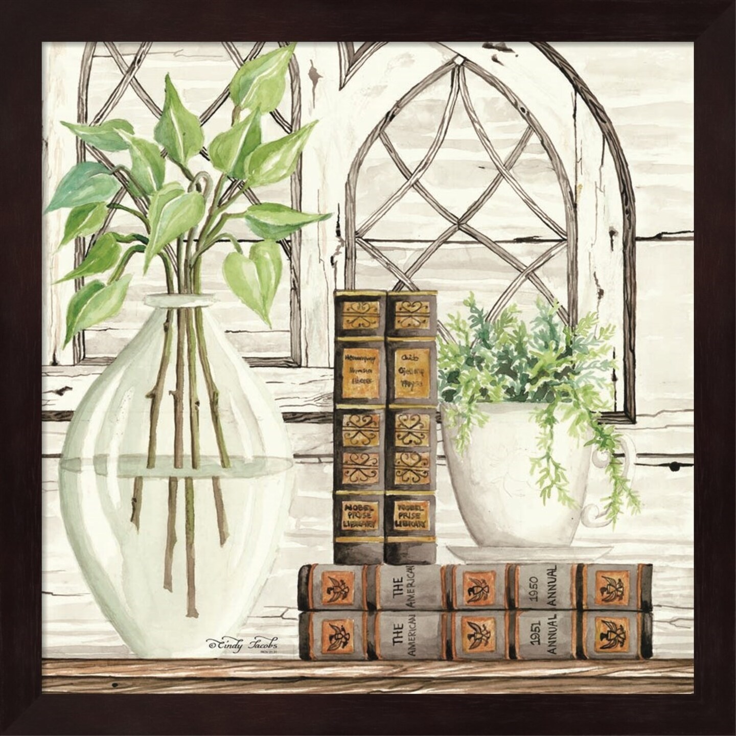 Treasured Things By Cindy Jacobs Framed Wall Art 1325w X 1325h Michaels