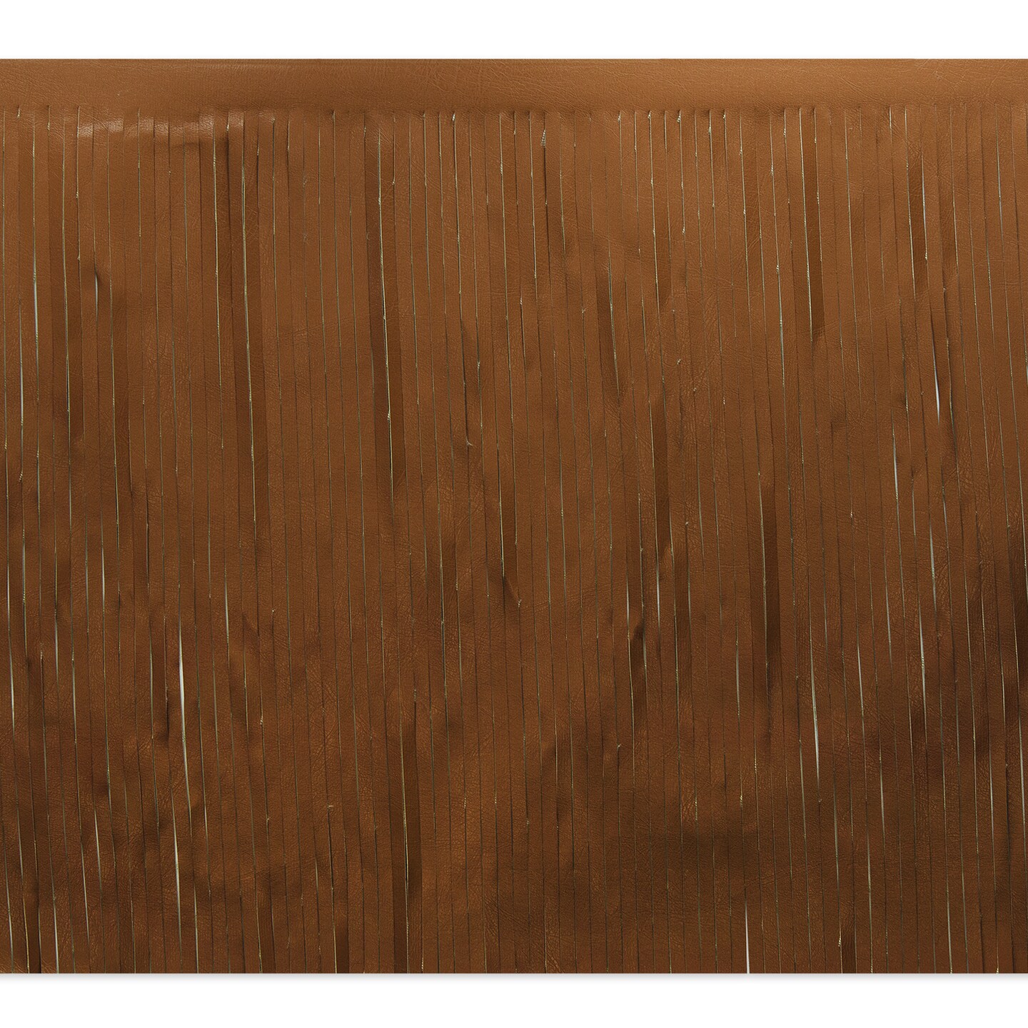 5 Yards of 12" Glossy Finish Vegan Leather Fringe Trim | Michaels