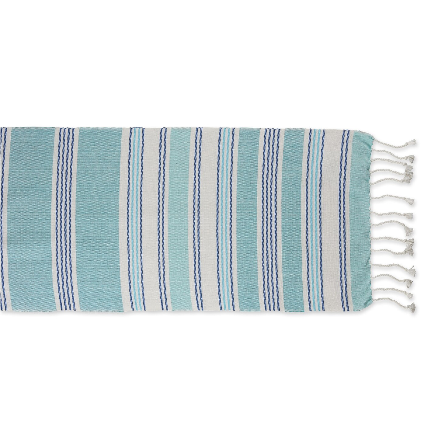 DII Tidal Stripe Fouta Table Runner 14x72 | Michaels